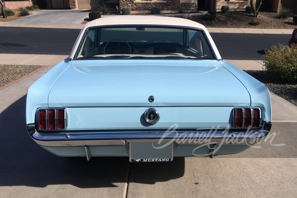 1965 FORD MUSTANG - Rear 3/4 - 244151