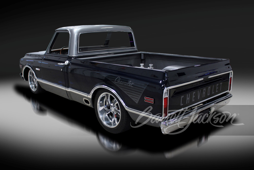 1972 CHEVROLET C10 CUSTOM PICKUP - Rear 3/4 - 244639