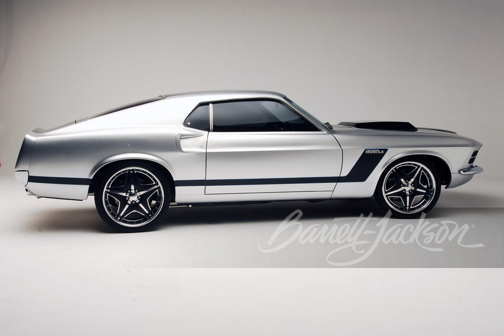 1969 FORD MUSTANG CUSTOM FASTBACK - Side Profile - 244667