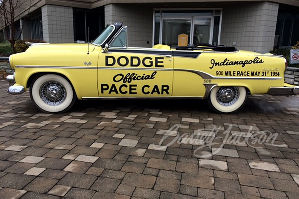 1954 DODGE ROYAL 500 PACE CAR CONVERTIBLE - Side Profile - 244707