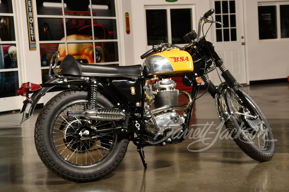 1970 BSA 441 VICTOR SPECIAL MOTORCYCLE - Rear 3/4 - 245031