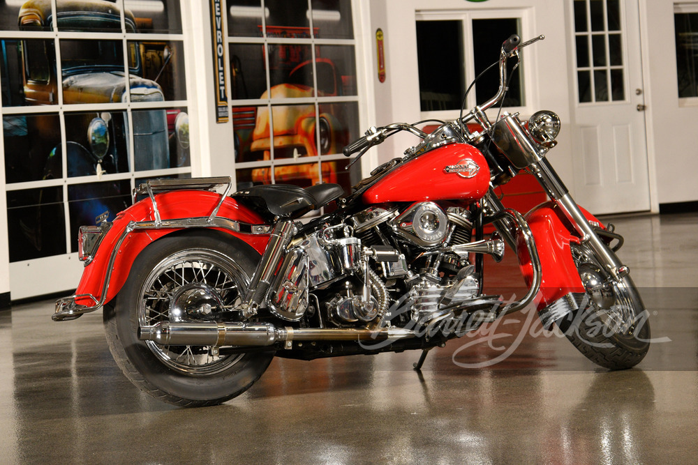 1959 HARLEY-DAVIDSON PANHEAD MOTORCYCLE - Rear 3/4 - 245061