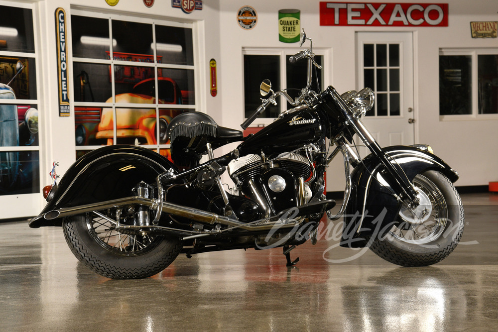 1951 INDIAN CHIEF CUSTOM MOTORCYCLE - Side Profile - 245064