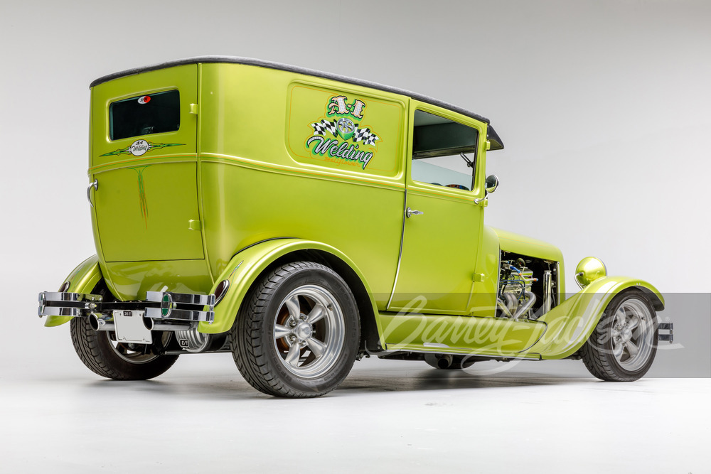 1926 FORD MODEL T CUSTOM PANEL TRUCK - Rear 3/4 - 245158