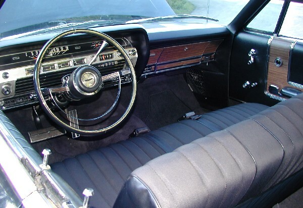 1967 FORD LTD 4 DOOR HARDTOP - Interior - 24544