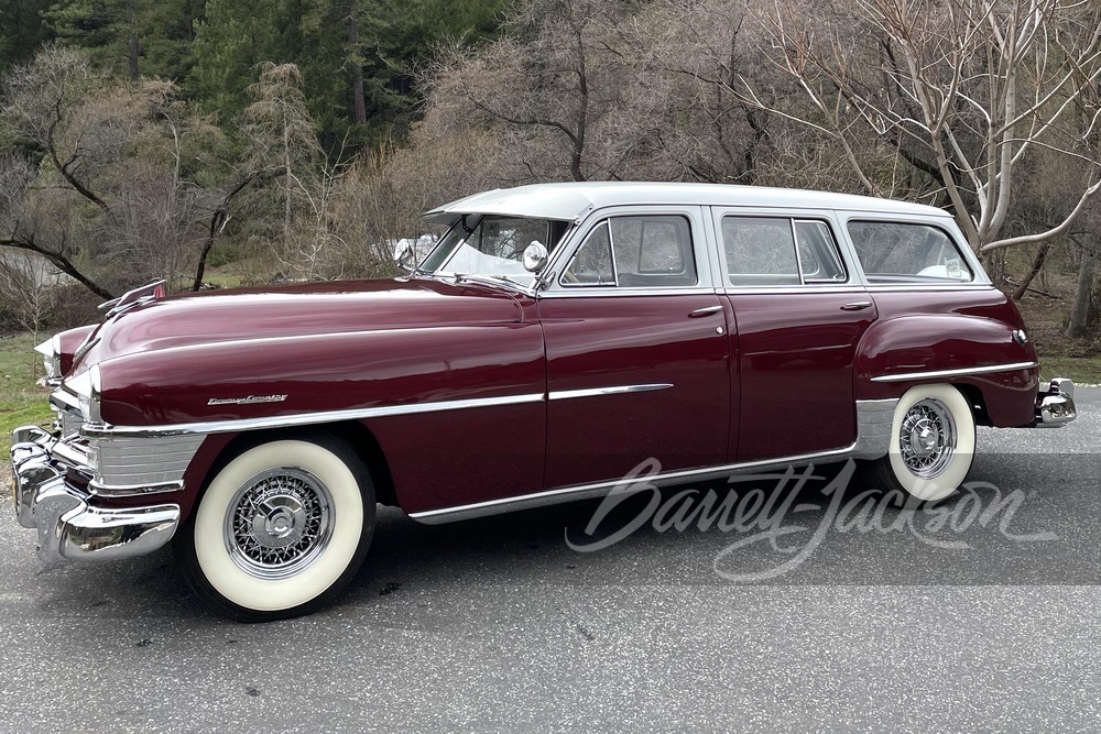 1951 CHRYSLER NEW YORKER TOWN & COUNTRY STATION WAGON - Side Profile ...