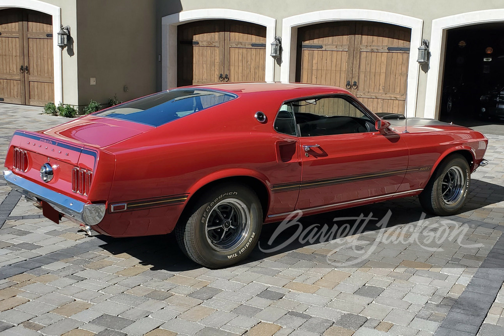 1969 FORD MUSTANG MACH 1 - Rear 3/4 - 245763