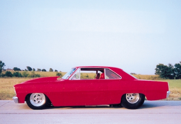 1966 CHEVROLET NOVA PRO-STREET - Front 3/4 - 24586