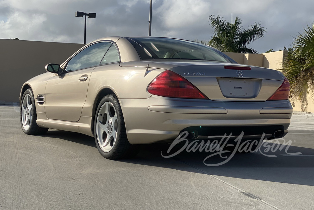 2004 MERCEDES-BENZ SL500 ROADSTER - Rear 3/4 - 246108