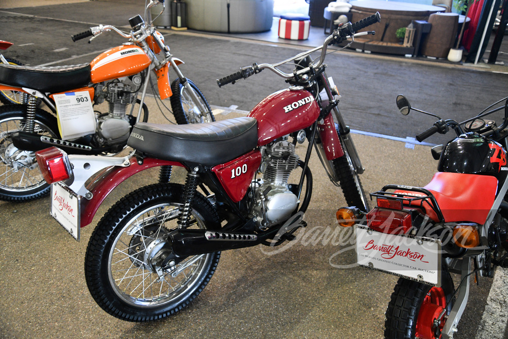 1973 HONDA SL100 MINIBIKE - Rear 3/4 - 246783