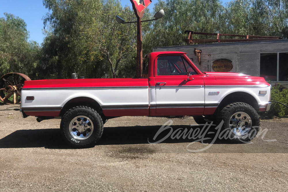 1971 CHEVROLET K20 CUSTOM PICKUP - Side Profile - 247978