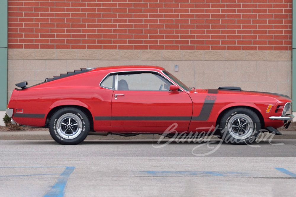 1970 FORD MUSTANG BOSS 302 - Side Profile - 248150