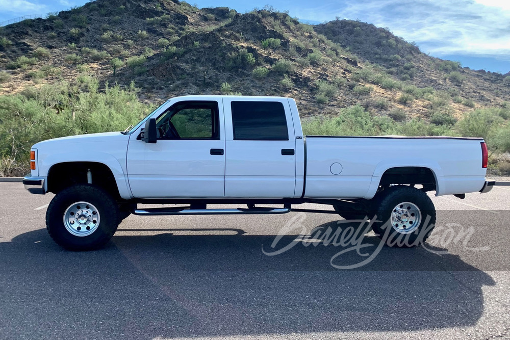 1995 GMC SIERRA 3500 CUSTOM PICKUP - Side Profile - 249628