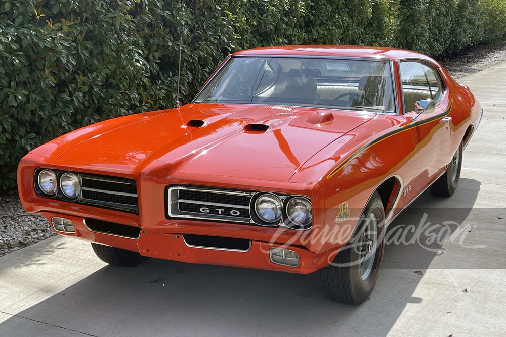 1969 PONTIAC GTO JUDGE RAM AIR III - Front 3/4 - 249800