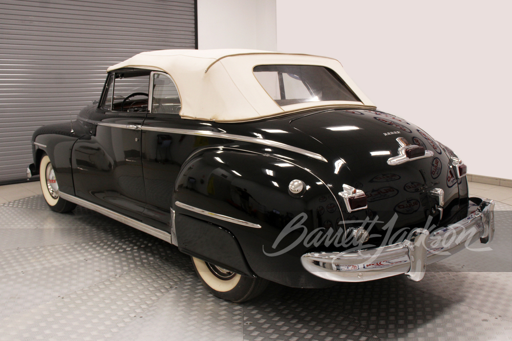 1948 DODGE D24 CONVERTIBLE - Rear 3/4 - 249921