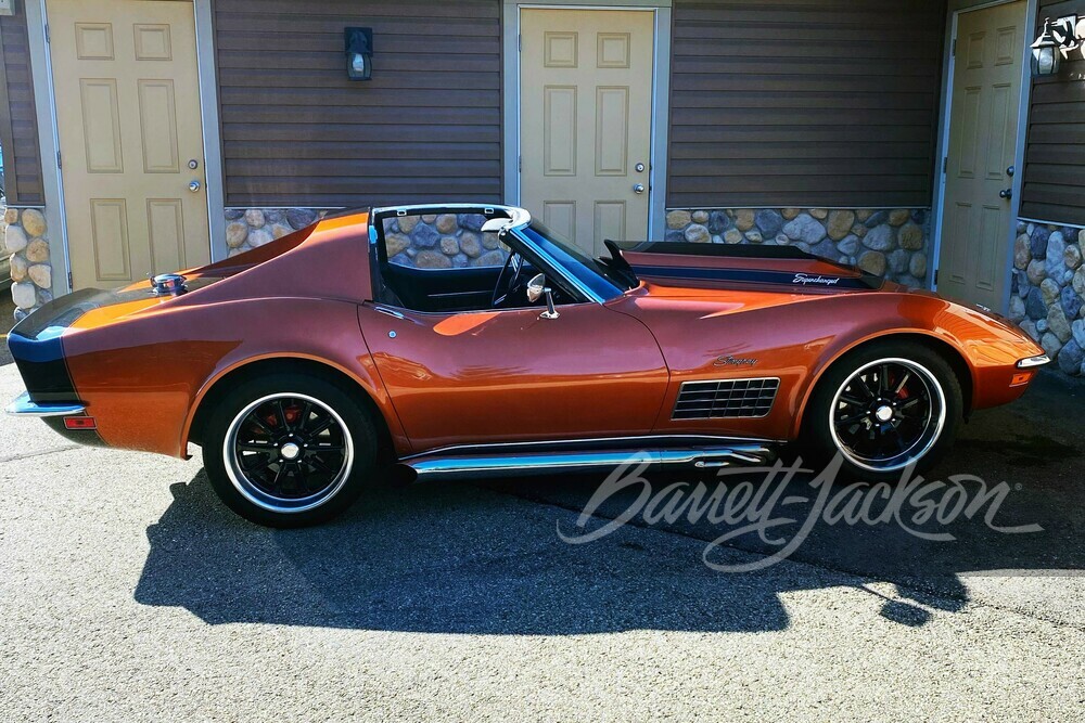 1972 CHEVROLET CORVETTE CUSTOM COUPE - Side Profile - 251215
