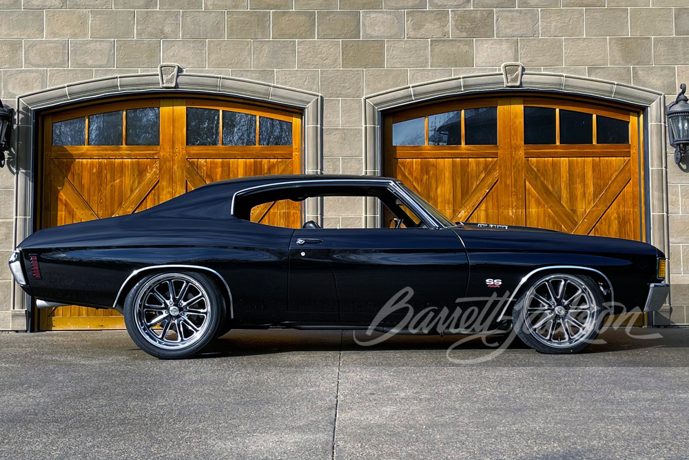 1972 CHEVROLET CHEVELLE CUSTOM COUPE - Side Profile - 251420