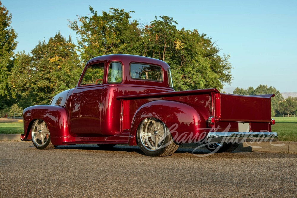 1949 CHEVROLET 3100 CUSTOM 5 WINDOW PICKUP Rear 3 4 252085