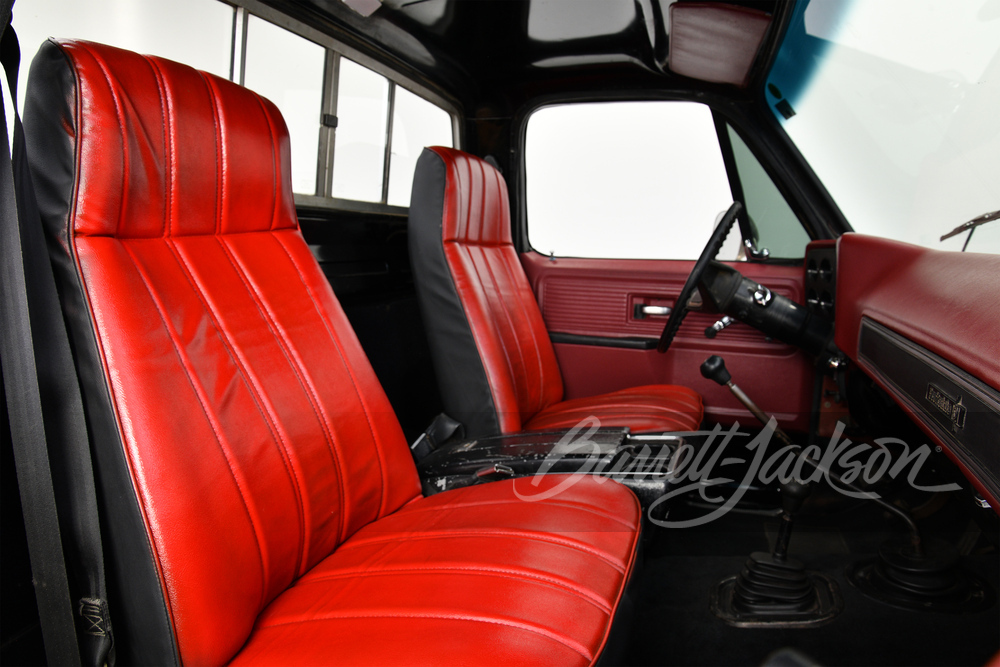 1980 CHEVROLET K10 CUSTOM STEPSIDE PICKUP - Interior - 252260