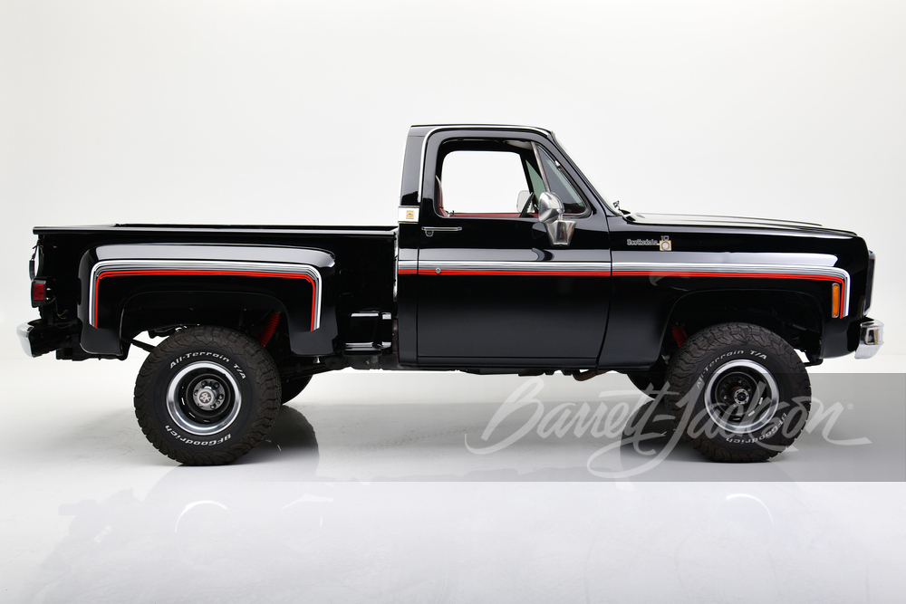 1980 CHEVROLET K10 CUSTOM STEPSIDE PICKUP - Side Profile - 252260