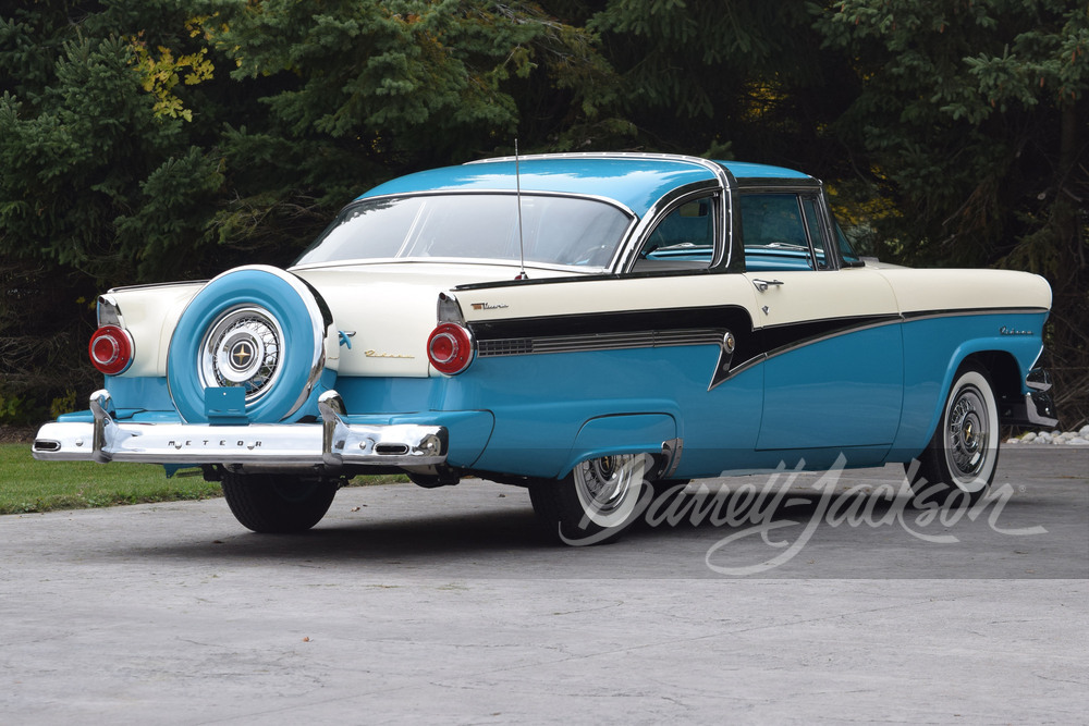 1956 METEOR RIDEAU CROWN VICTORIA - Rear 3/4 - 252535