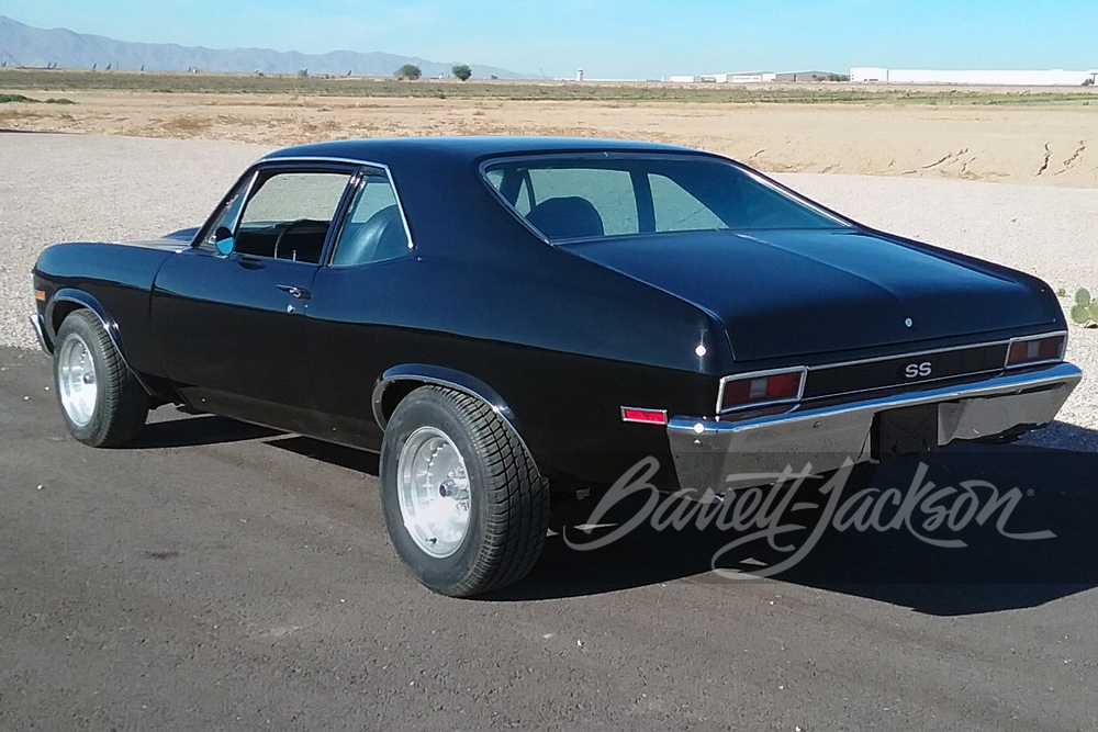 1972 CHEVROLET NOVA CUSTOM COUPE - Rear 3/4 - 252547