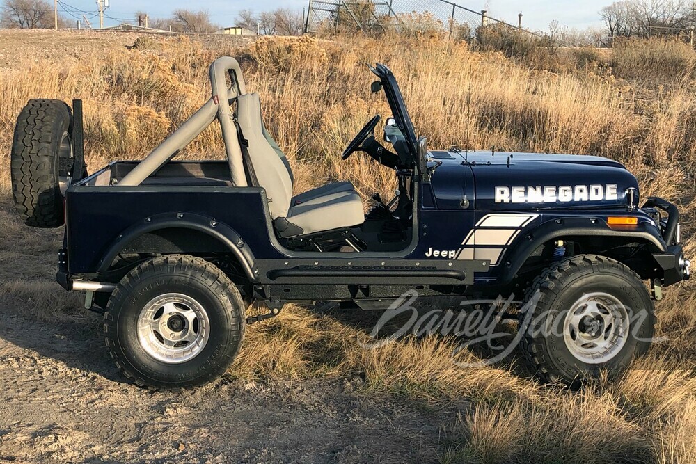 1983 JEEP CJ7 CUSTOM SUV - Side Profile - 252602
