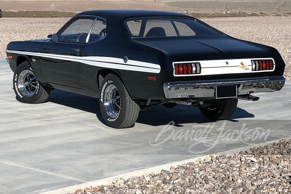 1972 DODGE DEMON 340 - Rear 3/4 - 252603