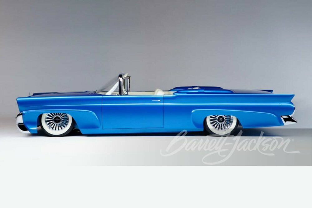 1958 LINCOLN CONTINENTAL CUSTOM CONVERTIBLE "MAYBELLENE" - Side Profile ...