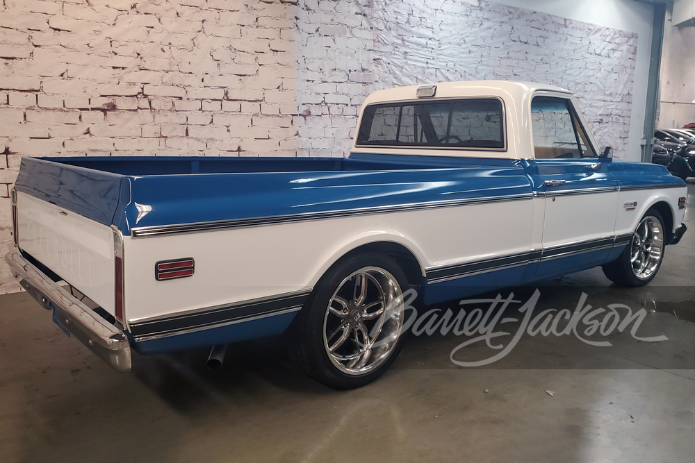 1972 CHEVROLET C10 CUSTOM PICKUP - Rear 3/4 - 252887