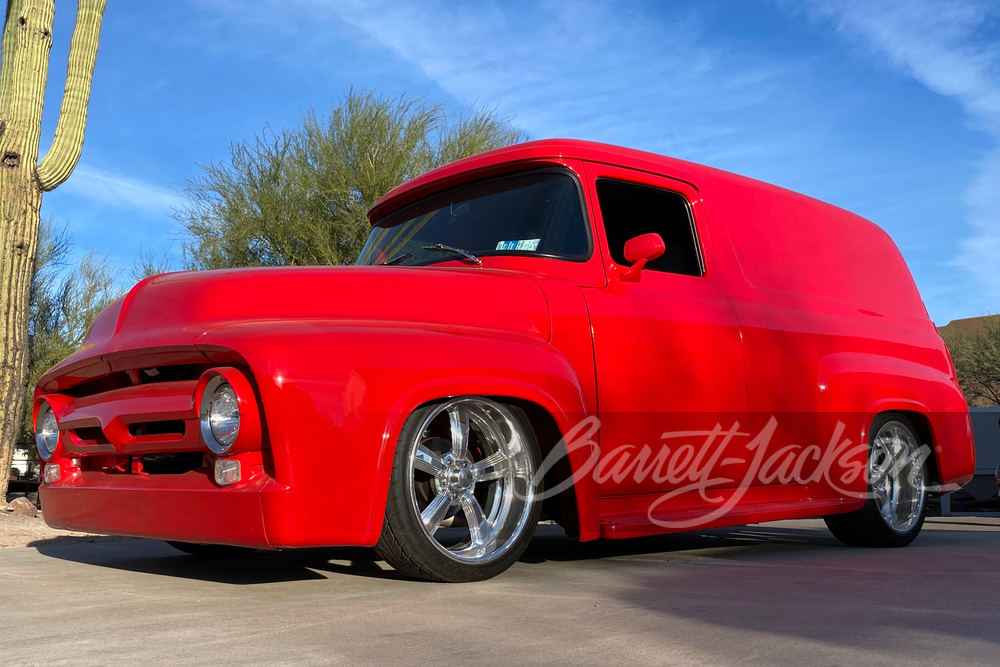 1956 FORD F-100 CUSTOM PANEL DELIVERY TRUCK