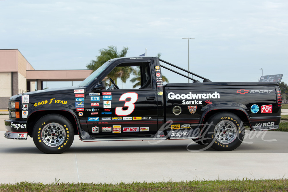1991 CHEVROLET SILVERADO CUSTOM DALE EARNHARDT EDITION PICKUP - Side ...