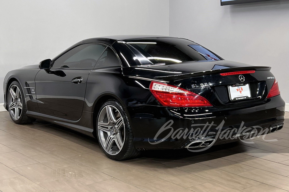 2013 MERCEDES-BENZ SL63 AMG ROADSTER - Rear 3/4 - 256708