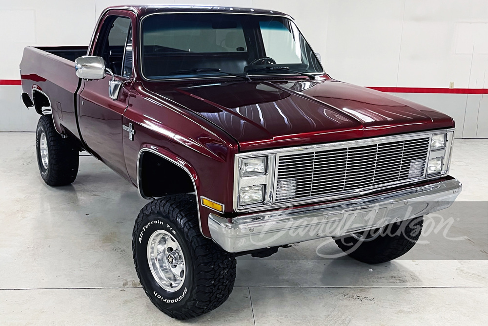 1984 CHEVROLET K10 CUSTOM PICKUP