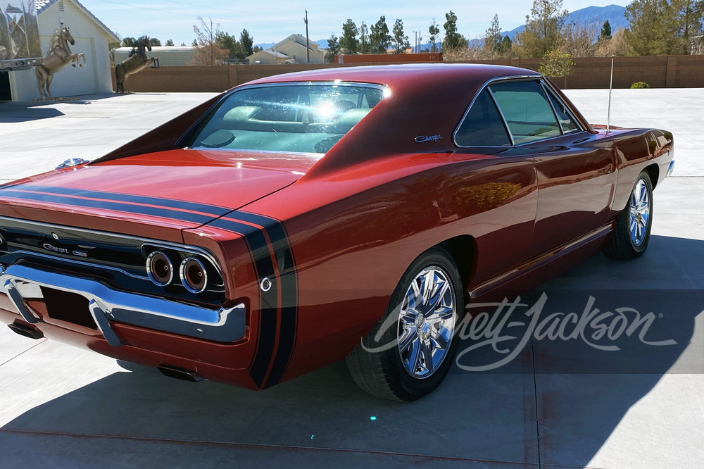 1968 DODGE CHARGER CUSTOM RE-CREATION - Rear 3/4 - 257838