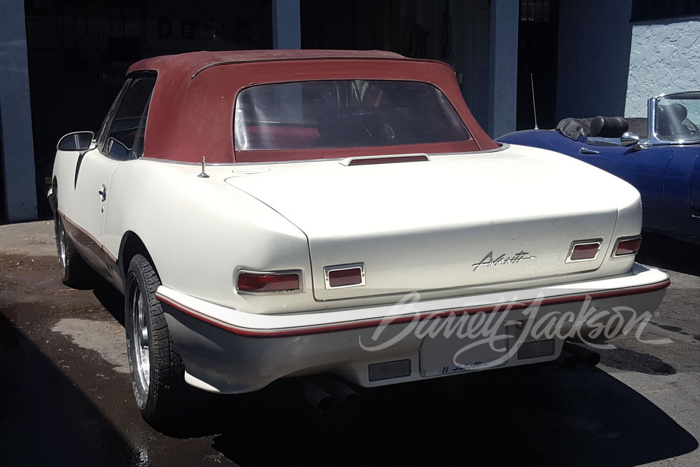 1988 AVANTI SPORT CONVERTIBLE - Rear 3/4 - 258709