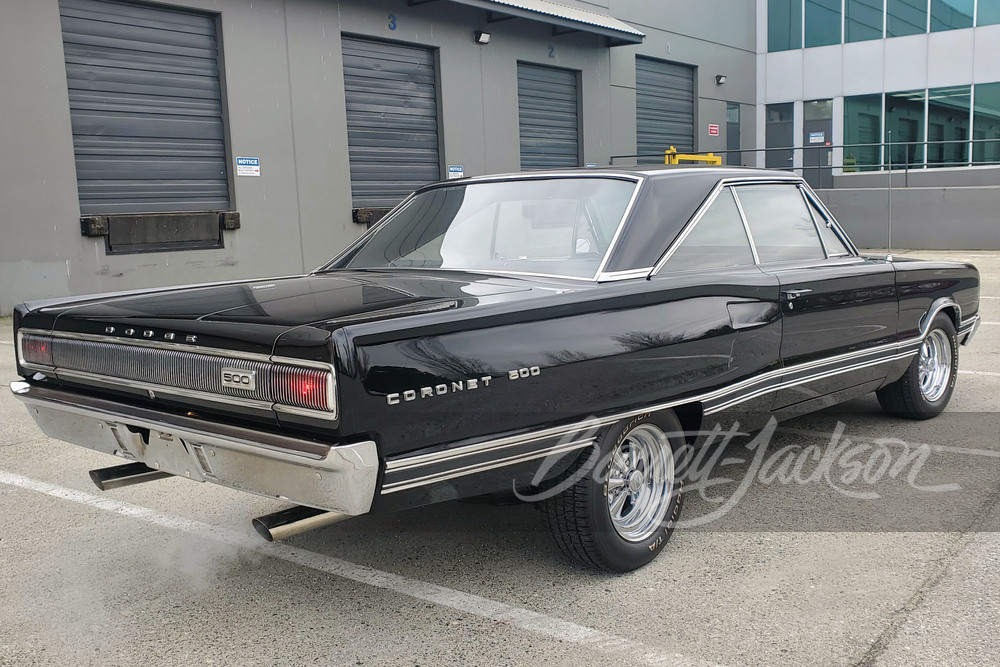 1967 DODGE CORONET 500 - Rear 3/4 - 258751