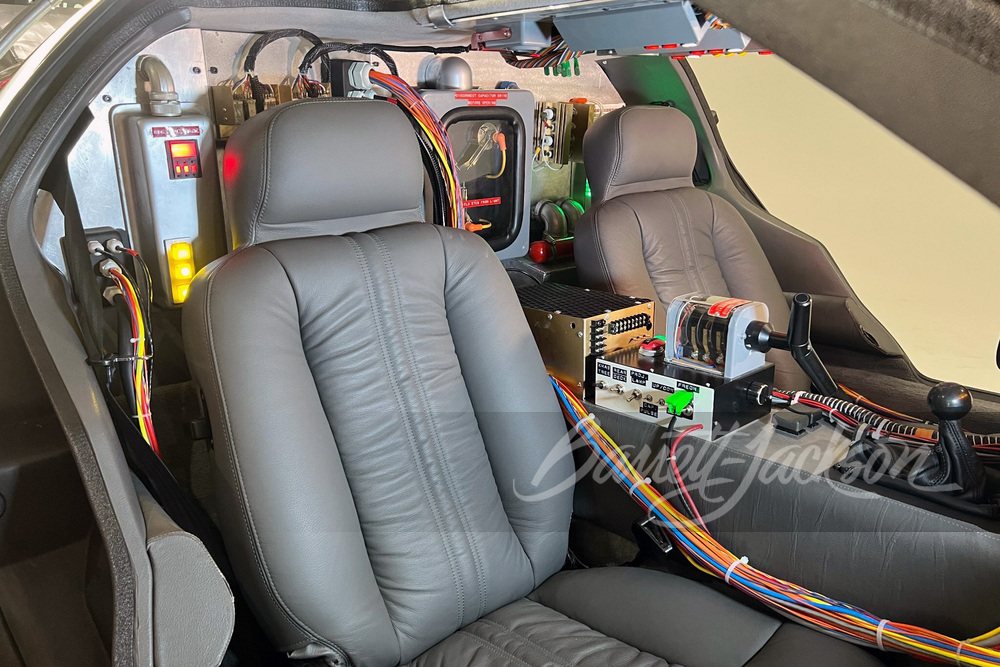 Delorean Time Machine Interior