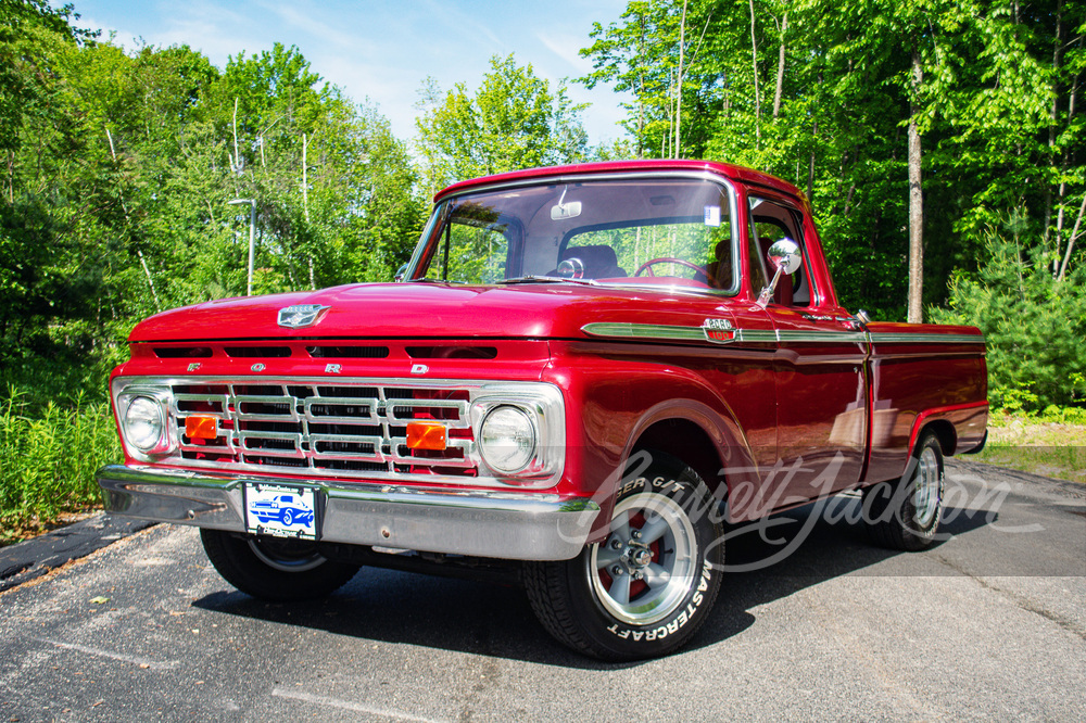 1964 FORD F-100 CUSTOM PICKUP - Front 3/4 - 259199