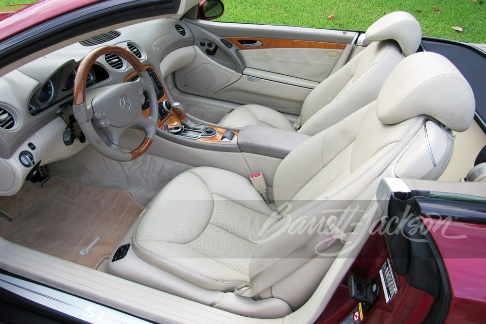 2003 MERCEDES-BENZ SL500 ROADSTER - Interior - 260056