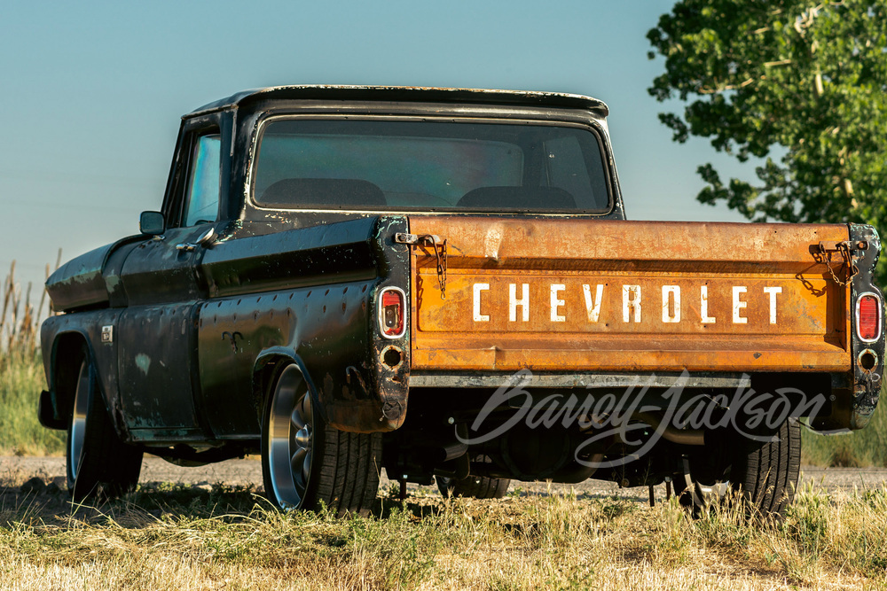 1966 CHEVROLET C10 CUSTOM PICKUP - Rear 3/4 - 260145