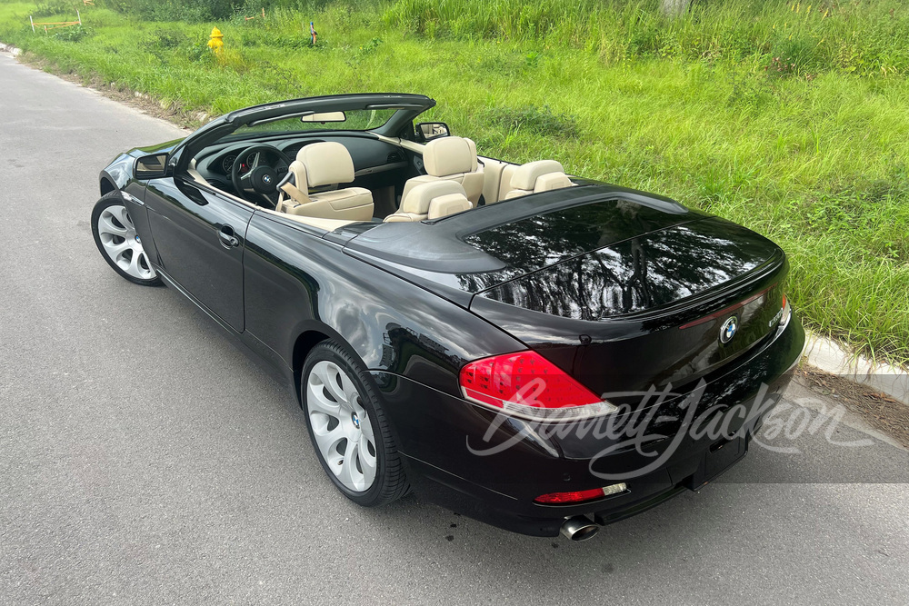 2006 BMW 650i CONVERTIBLE - Rear 3/4 - 260331
