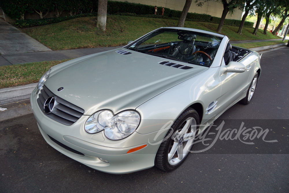 2003 MERCEDES-BENZ SL500 ROADSTER - Front 3/4 - 260614