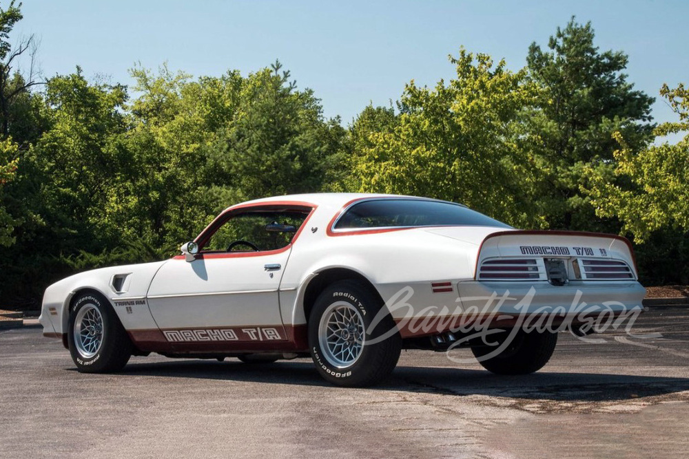 1978 PONTIAC FIREBIRD TRANS AM "MACHO T/A" - Rear 3/4 - 260718