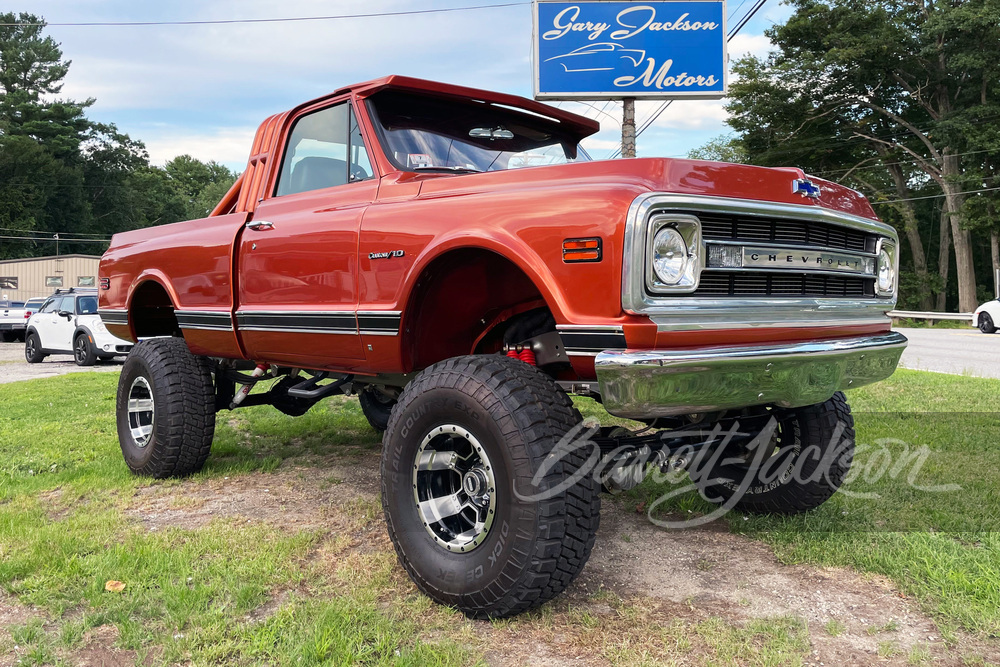 1968 CHEVROLET K10 CUSTOM PICKUP - Front 3/4 - 261499