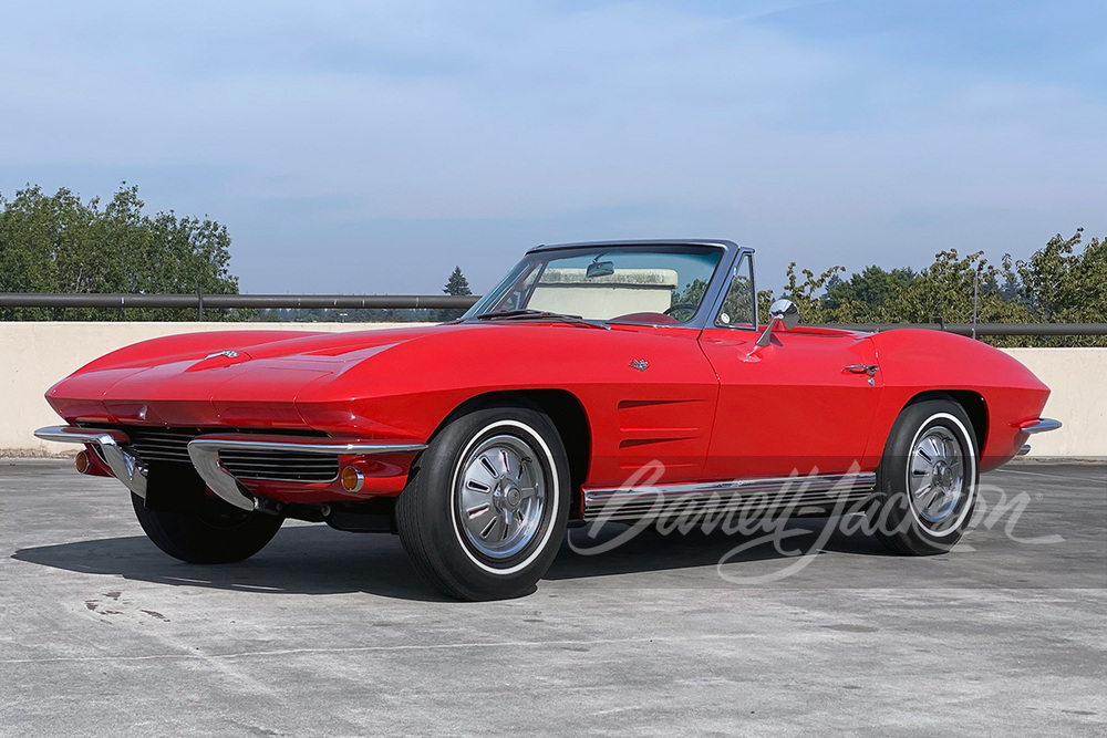1964 CHEVROLET CORVETTE 327/365 CONVERTIBLE - Front 3/4 - 261688