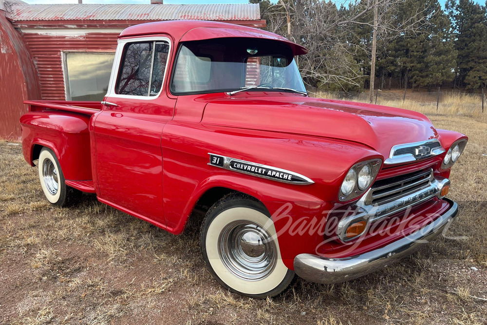 1959 CHEVROLET APACHE CUSTOM PICKUP 1959 CHEVROLET APACHE CUSTOM PICKUP