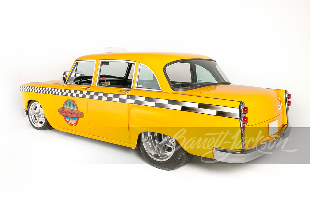 1956 CHECKER MARATHON TAXI CUSTOM SEDAN - Rear 3/4 - 262200