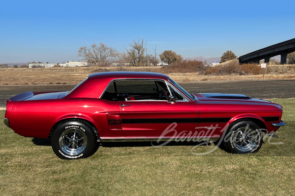 1967 FORD MUSTANG CUSTOM COUPE - Side Profile - 262252