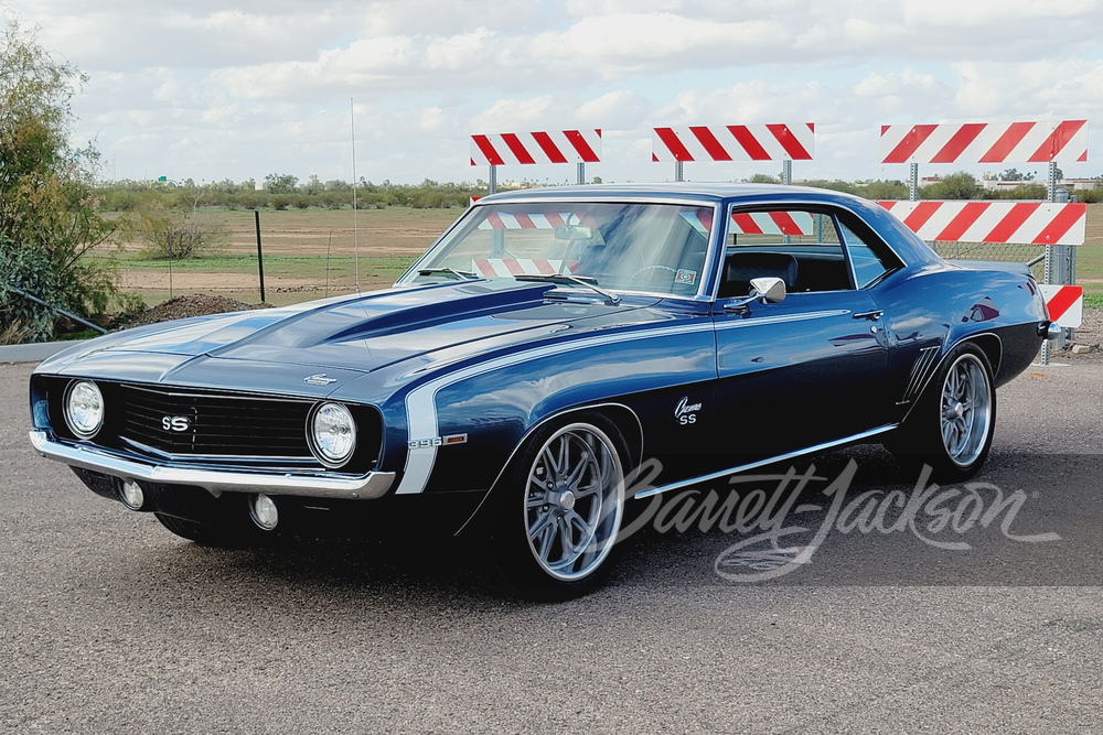 1969 CHEVROLET CAMARO SS CUSTOM COUPE - Front 3/4 - 262855